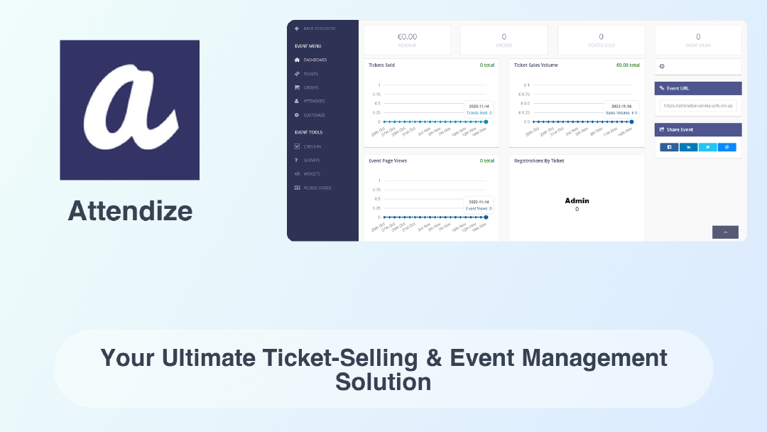Attendize: Your Ultimate Ticket-Selling & Event Management Solution ...