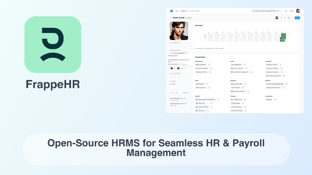 FrappeHR: Open-Source HRMS for Seamless HR & Payroll Management ...