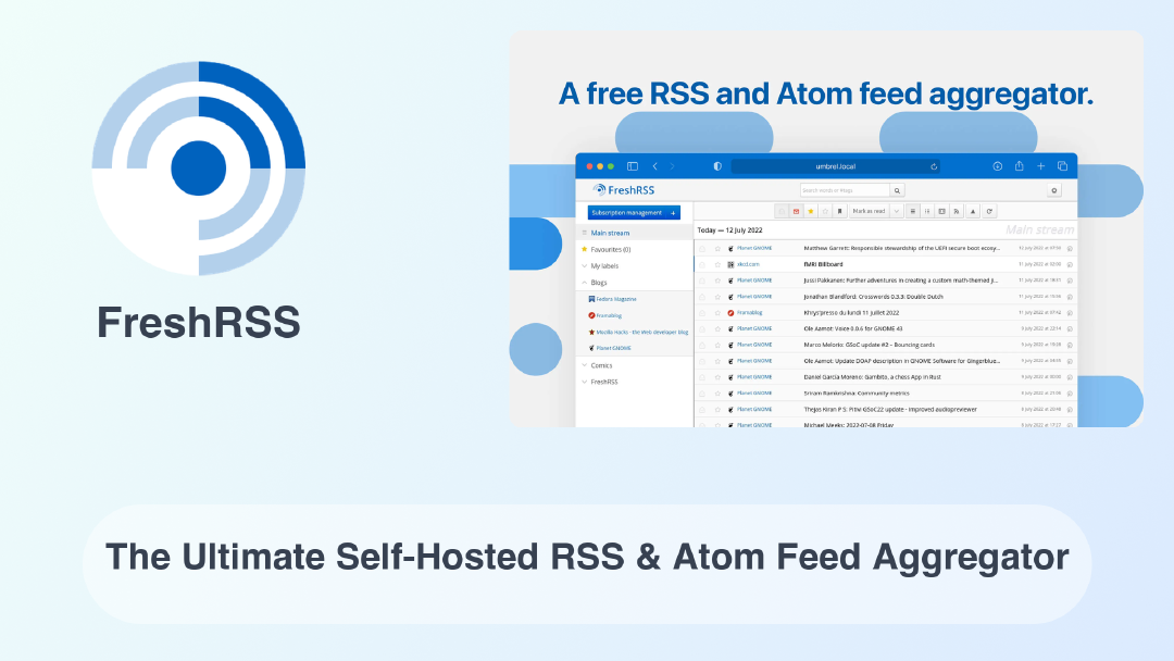 FreshRSS: The Ultimate Self-Hosted RSS & Atom Feed Aggregator ...