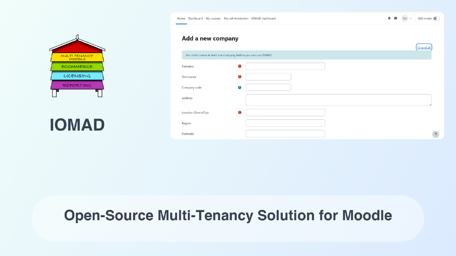 IOMAD: Open-Source Multi-Tenancy Solution for Moodle | OctaByte Blog