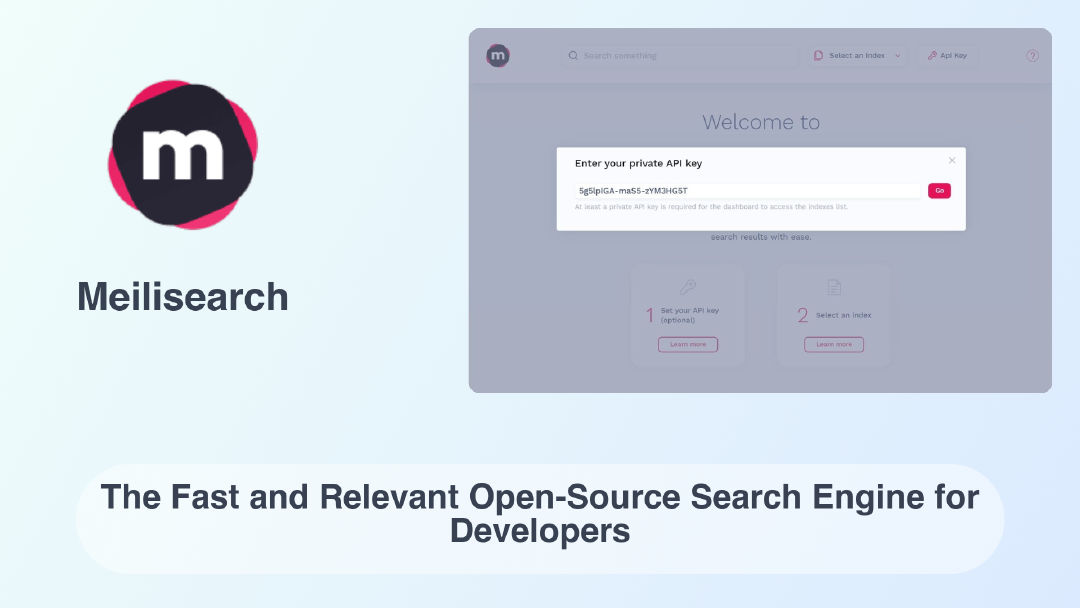Meilisearch: The Fast and Relevant Open-Source Search Engine for Developers | OctaByte Blog