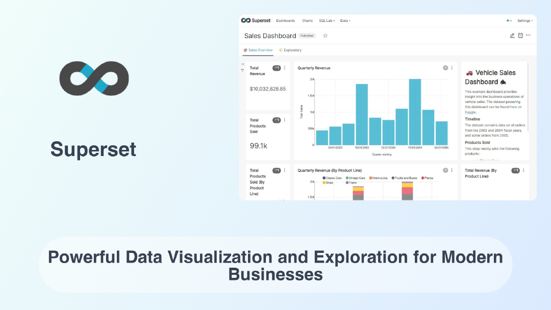 Superset: Powerful Data Visualization and Exploration for Modern ...
