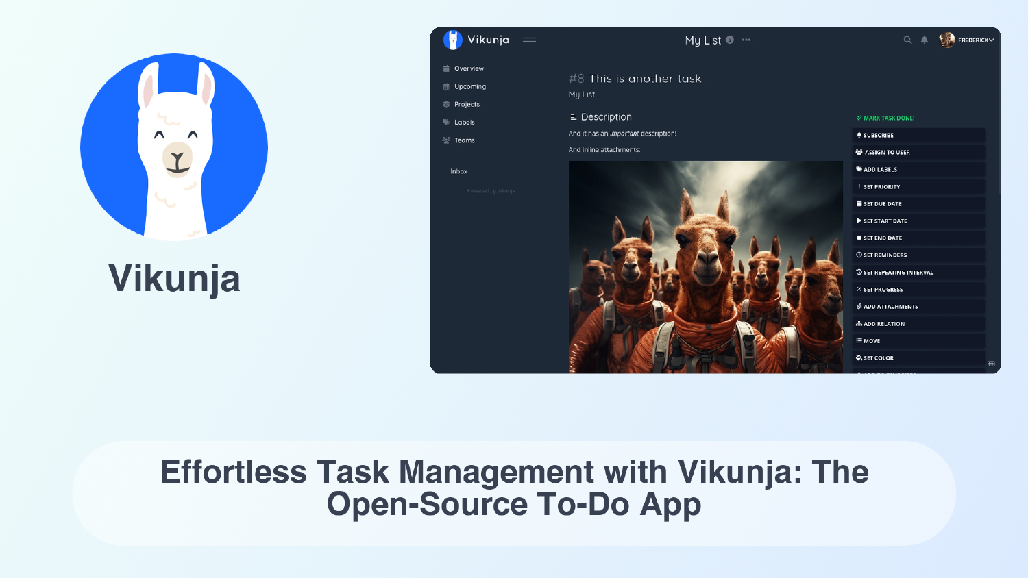 Vikunja: Effortless Task Management with Vikunja: The Open-Source To-Do App | OctaByte Blog