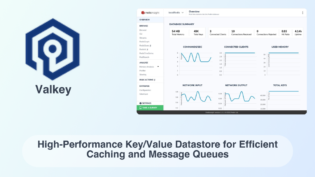Valkey: High-Performance Key/Value Datastore for Efficient Caching and Message Queues | OctaByte ...