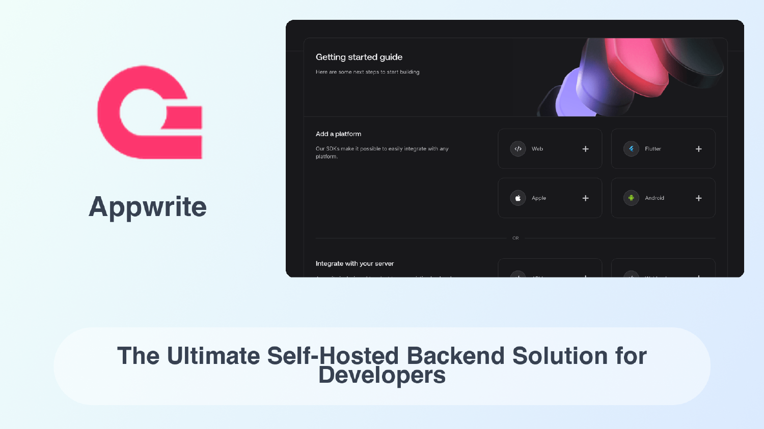 Appwrite: The Ultimate Self-Hosted Backend Solution for Developers | OctaByte Blog