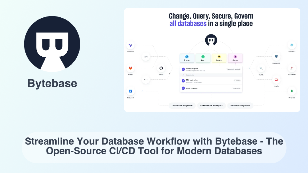 Bytebase Streamline Your Database Workflow With Bytebase The Open