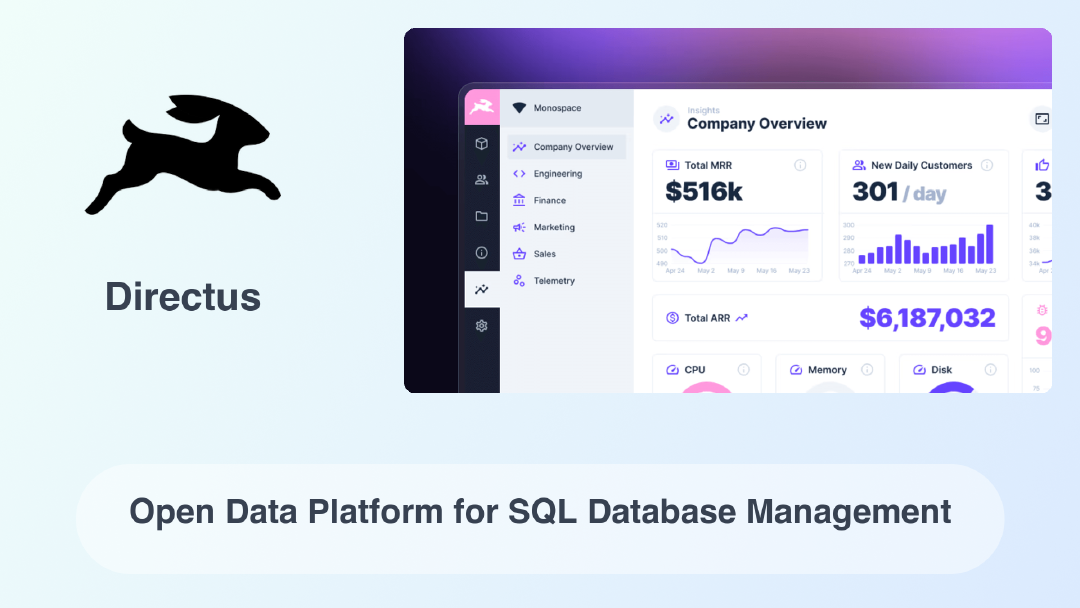 Directus: Open Data Platform for SQL Database Management | OctaByte Blog