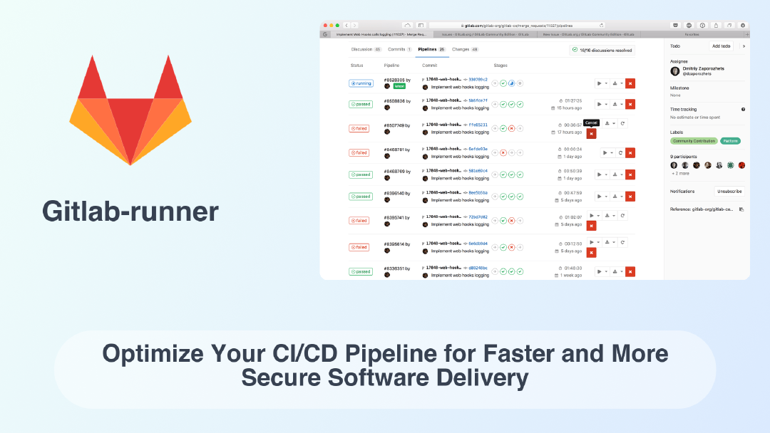 Gitlab-runner: Optimize Your CI/CD Pipeline for Faster and More Secure ...