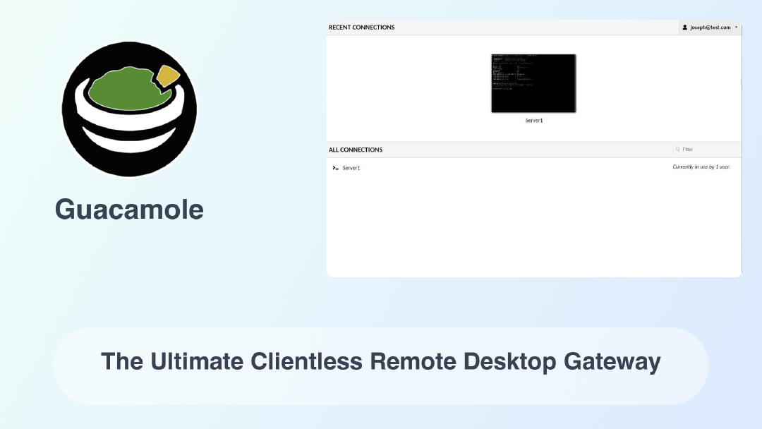 Guacamole: The Ultimate Clientless Remote Desktop Gateway | OctaByte Blog
