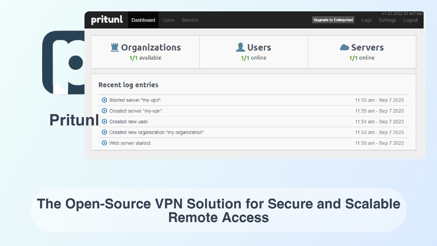Pritunl The Open Source Vpn Solution For Secure And Scalable Remote