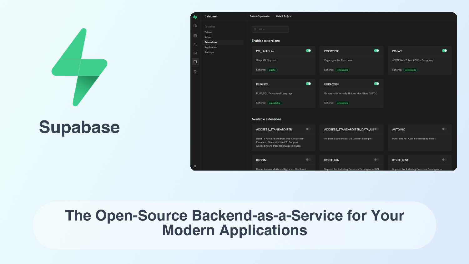 Supabase: The Open-Source Backend-as-a-Service for Your Modern Applications | OctaByte Blog